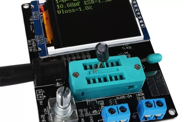 Module test linh kiện bán dẫn , hiện xung PWM , đo điện áp DC GM328A